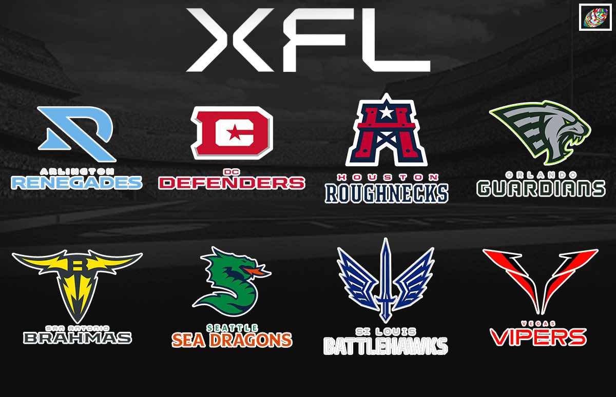 XFL Logo Rankings – CFB Select