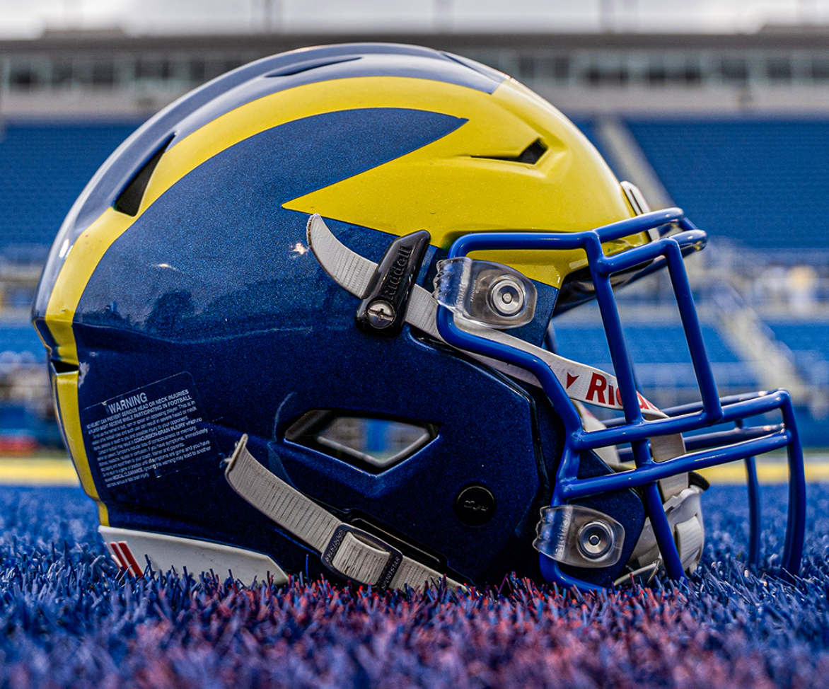Why Do Delaware’s Football Helmets Look Like Michigan’s? – CFB Select